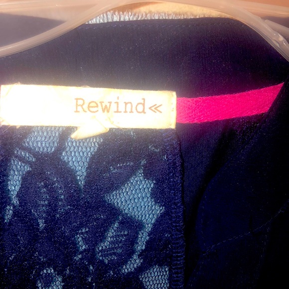Rewind | Tops | Does Not Fit Anymore Navy Blue Made By Rewind Size Lg ...